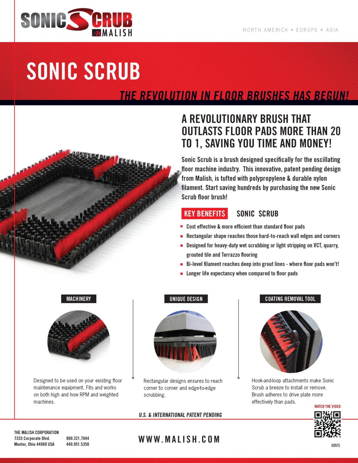 Sell Sheets - The Malish Corporation