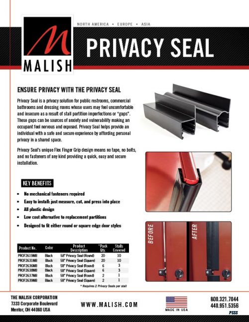 Privacy Seal - The Malish Corporation