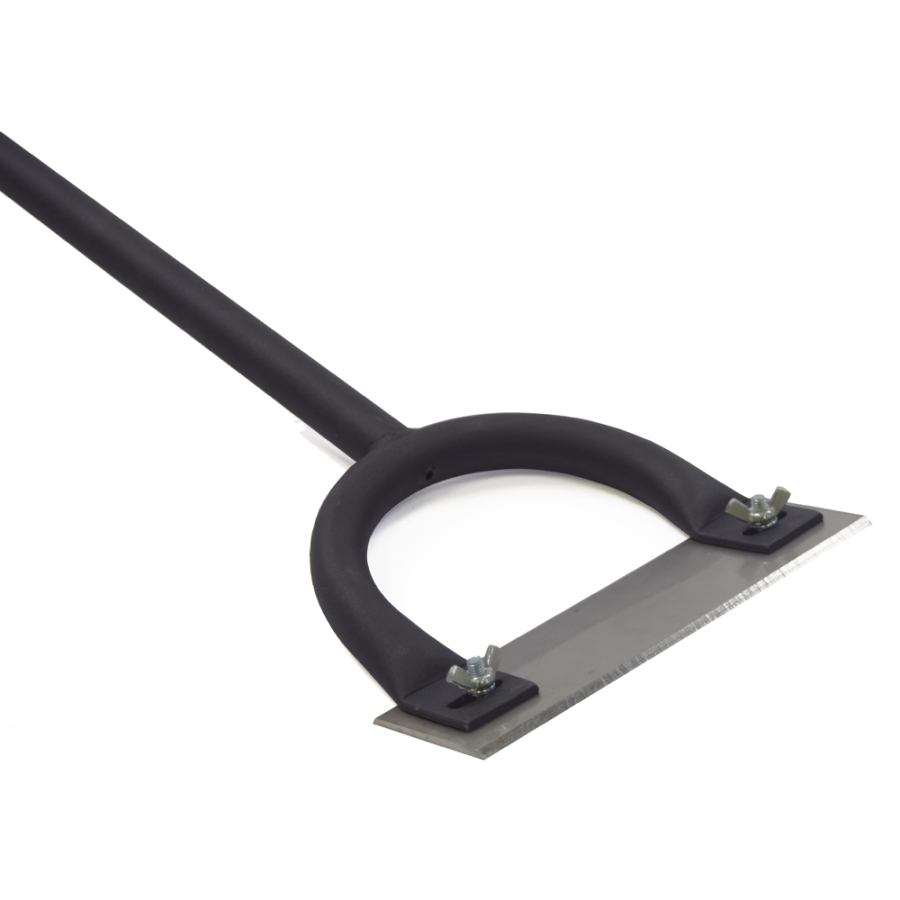 Horseshoe Handle w/Stainless Steel Scraper - The Malish Corporation