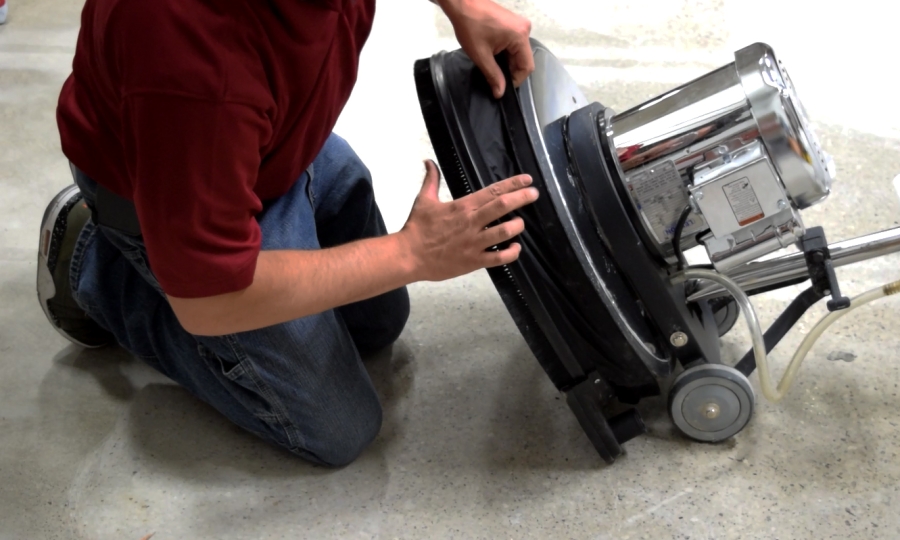 Floor Machine Dust Skirt - The Malish Corporation